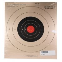 Target Barn B-16 Slow Fire Pistol Targets With Red Center 100 Per Pack ...