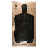 Target Barn B-29 Police Silhouette Paper Targets 50 Feet 100 Per Pack ...