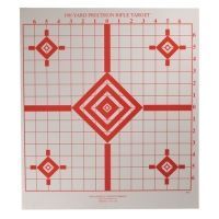 Target Barn ST-4 Rifle Sighting Targets With Grids 100 Per Pack | Free ...
