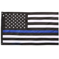 Thin Blue Line Pointview American Flag | Free Shipping over $49!