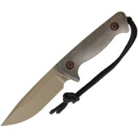 Treeman Combat Knives Recon Hunter Coyote Leather Fixed Blade Knife ...