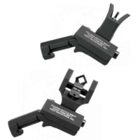 Troy Tritium 45deg Flip Up Offset Sight Set, M4 Front & Dioptic Rear ...