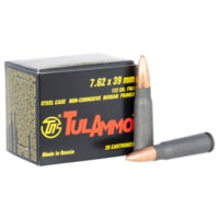 Tula Ammunition 7.62X39mm 122 Grain Full Metal Jacket Steel Centerfire ...