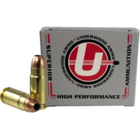 Underwood Ammo 9x25mm Dillon 124 Grain Jacketed Hollow Point Brass ...