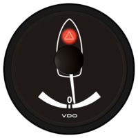 VDO Viewline Onyx Rudder Angle Indicator 2-1/16" 52mm 12/24V | Free ...
