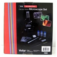 Vivitar 900x 20 Piece Microscope Package with Case | Free Shipping over ...