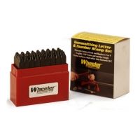 Wheeler Letter and Number Stamp Set 194679 | Free Shipping over $49!