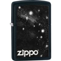 Zippo Galaxy Black Matte Lighter | Free Shipping over $49!