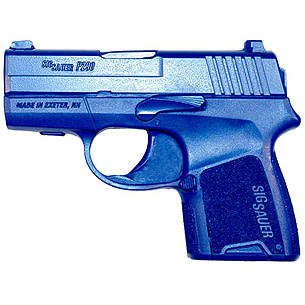 Blue 9mm Handgun