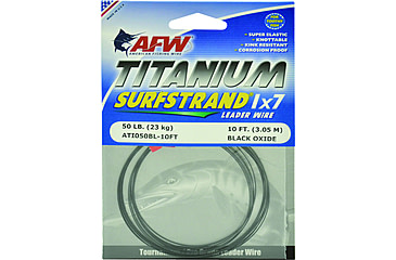 AFW Surfstrand Titanium Leader Wire | Up to 15% Off w/ Free Shipping ...