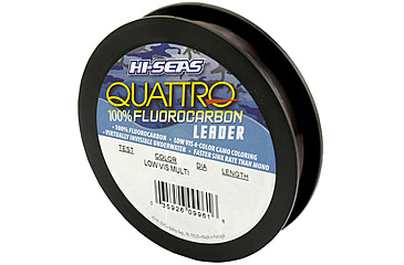 Hi-Seas Quattro 100% Fluorocarbon Leader | Free Shipping over $49!
