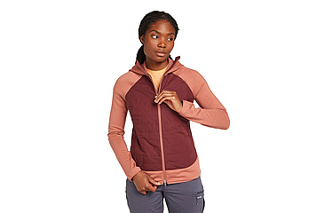 Icebreaker Women Merino Quantum Hybrid LS Zip Hoodie | Up to 59% Off w ...