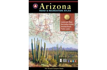 National Geographic Benchmark Arizona Road and Recreation Atlas 8th ...