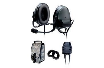 3M Peltor ComTac Dual Comm ACH Headset Alternative MICH Kits w/1 PTT ...