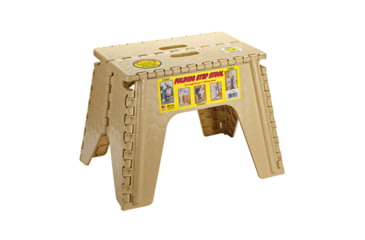 B & R Plastics Ez E-Z Foldz Folding Step Stool - 12in | Free Shipping ...
