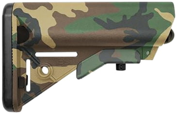 B5 Systems SOP1188 Enhanced SOPMOD Woodland Camo Polymer Fits AR-15 ...