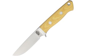 Bark River Huntsman Antique Ivory Micarta Fixed Blade Knife | Free ...