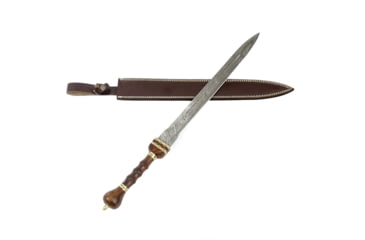 Battling Blades Gladius Roman Hispaniensis High Carbon Damascus Steel ...
