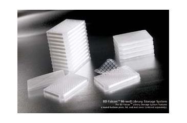 Corning Falcon 96-Well Library Storage Plates, Polypropylene, 351190 ...