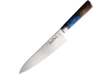 Benchmark Chef's Japanese Damascus 8.00 in Damascus Steel Kitchen Knife ...
