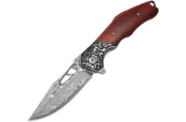 Bestech Knives Draco Damascus Linerlock | Free Shipping over $49!