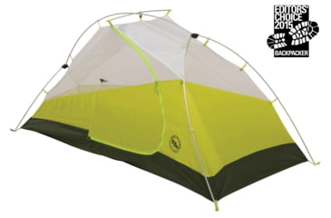 Big Agnes Tumble 1 mtnGLO Tent-White/Sulphur shed10368 | Free Shipping ...