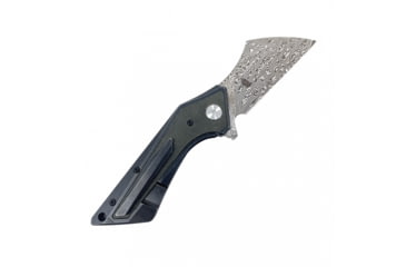 BucknBear Damascus Shark Fin Fixed Knife | 12% Off w/ Free Shipping