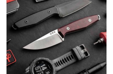 Boker Ak1 Drop Point Richlite Redstone | 15% Off w/ Free S&H