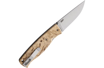 Brisa Birk 75 Linerlock Curly Birch Folding Knife | Free Shipping over $49!