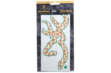 Browning Sahara 6in Animal Print Decal | Free Shipping over $49!
