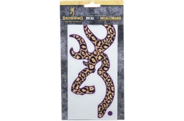 Browning Sahara 6in Animal Print Decal | Free Shipping over $49!