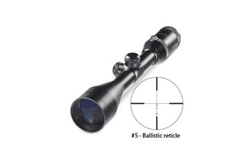 Brunton NRA Sport Optics 3.5-10x50mm Fast Focus Ballistic Rifle Scope ...