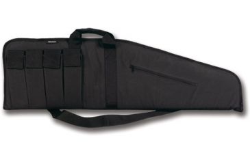 Bulldog Cases & Vaults Extreme Black with Black Trim 48" Tactical Rifle ...