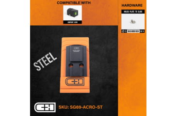 C&H Precision Weapons Optics Adapter Plate Sig P226/P229 RX/Pro/Axg ...