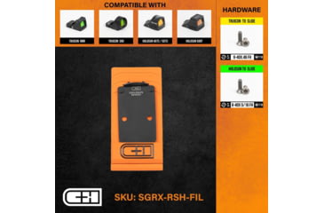 C&H Precision Weapons SIG Sauer P320 RX/X Series ROMEO1 Pro w/ RMR ...
