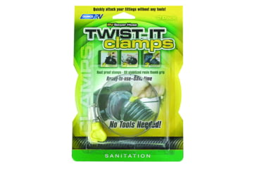 Camco RV Sewer Hose Twist-It Clamps