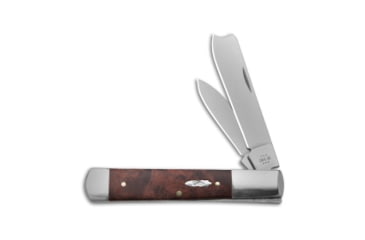 Case Razor Knife 3.9 Brown Maple Burl Wood 72005RAZ SS 64058 7277AABC
