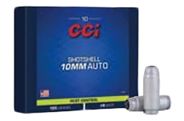 CCI Ammunition Pest Control Shotsell 10mm Auto 105 Grain Brass Pistol ...