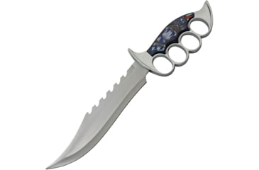 China Made Crazy Clown Bowie 8.00 in Stainless Steel Fixed Blade Knife ...