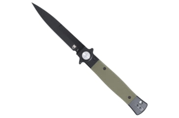 CobraTec Knives Stiletto Button Lock G10 Knife 1410171 | w/ Free ...