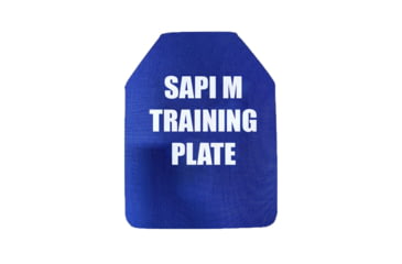 Custom Armor Group Non Ballistic Blue Marked SAPI Multi Curve Training ...
