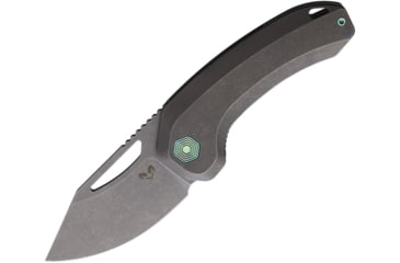 Damned Designs Anzu XL Linerlock Gray Ti | Free Shipping over $49!