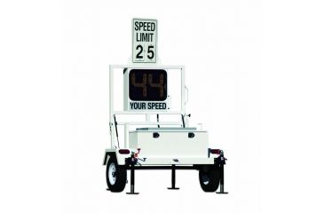Decatur On-Site 350 Radar Speed Display Trailer with Solar Panels and ...