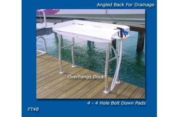 Deep Blue Dockside Filet Table | Up to 16% Off w/ Free Shipping
