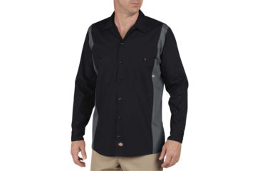 Dickies - Industrial Color Block Long Sleeve Shirt - Men's | Free ...