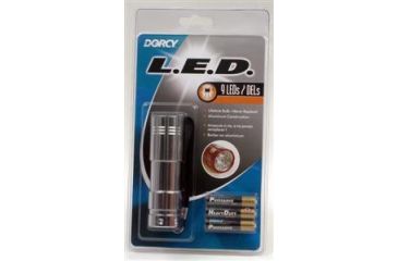 Dorcy 3AAA - 9 LED Aluminum Flashlight w/ Batteries 41-4245 | Free ...