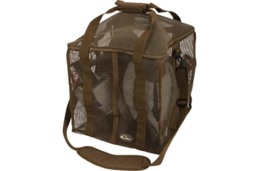 DRAKE DA370004M Decoy Bag Floater 4 Slot Motion Brown Vinyl-Coated Mes ...
