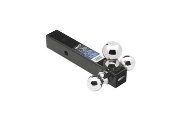 Draw-Tite Tri-Ball Mount 2" Square Solid Shank w/Chrome 1-7/8", 2" & 2 ...