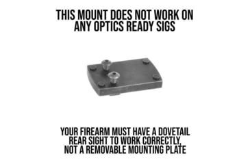 Evolution Gun Works Leupold DeltaPoint Pro Sight Mount For Sig Sauer ...