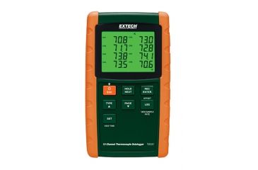 Extech Instruments 12 Channel Thermocouple Datalogger, Extech ...